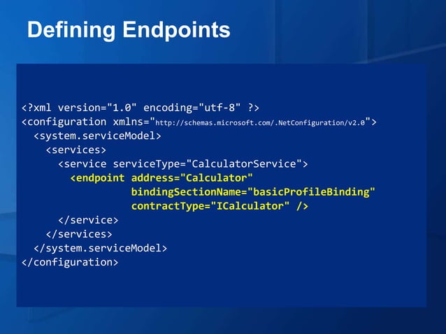 Demystifying windowscommunicationfoundation | PPT