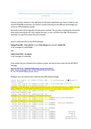 Demystify lync enterprise voice phone numbers and extension | PDF
