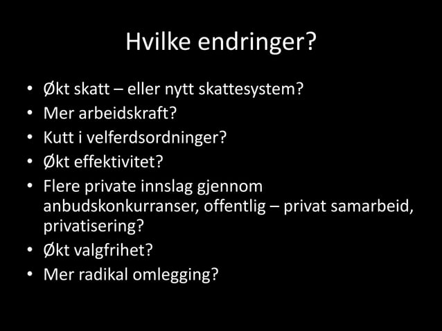 Den Nordiske Modellen | PPTX