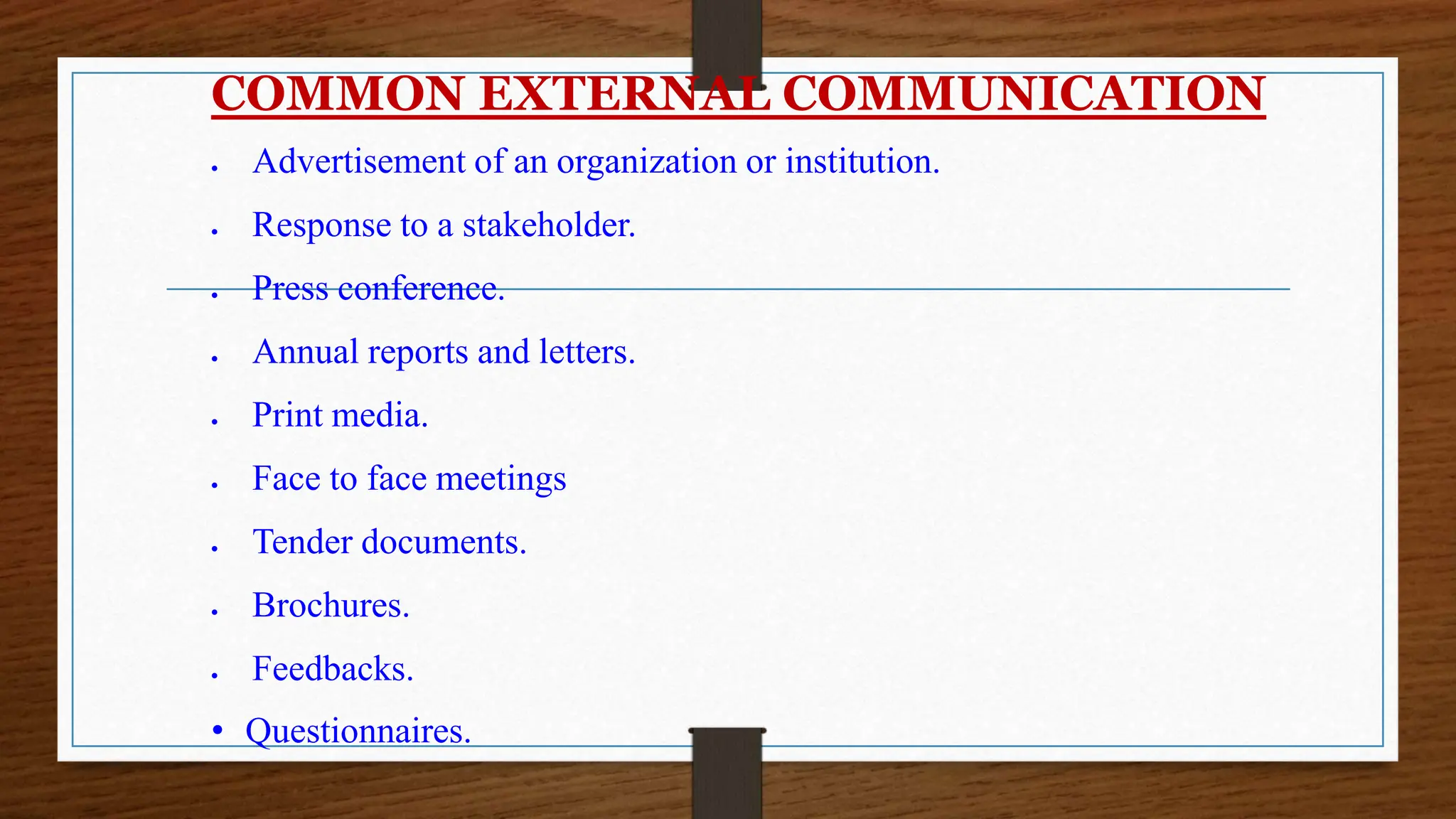 DENAGA- REPORT EXTERNAL COMMUNICATION.pptx