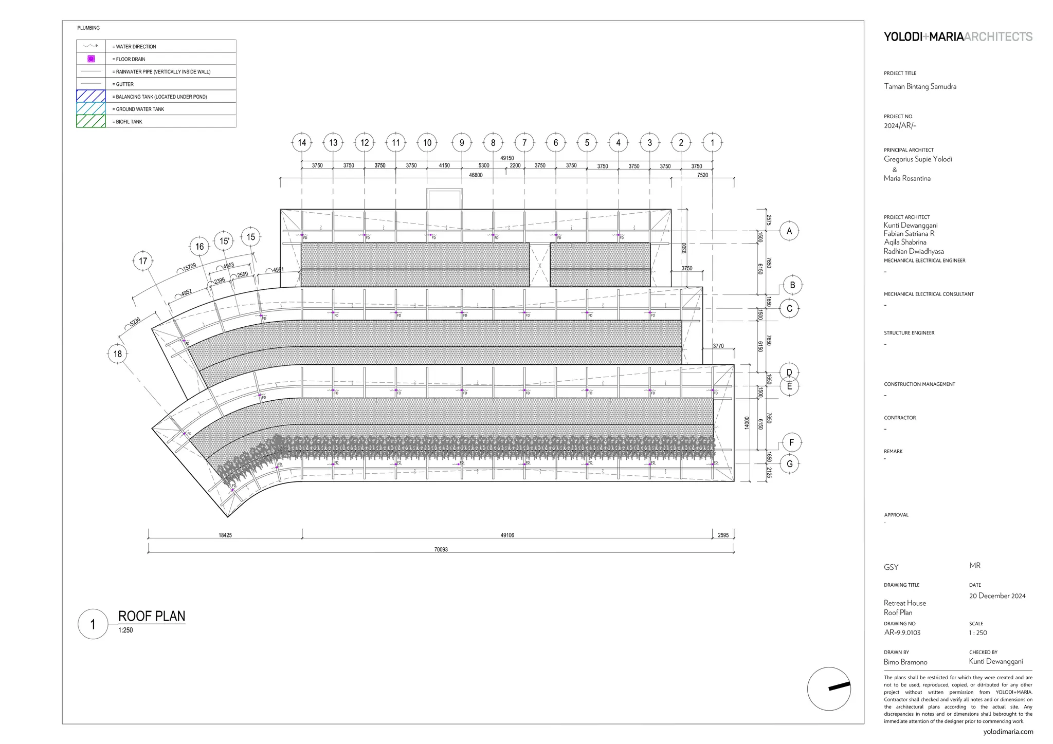 denah atap-3.pdf drawing projects gedung | PPT