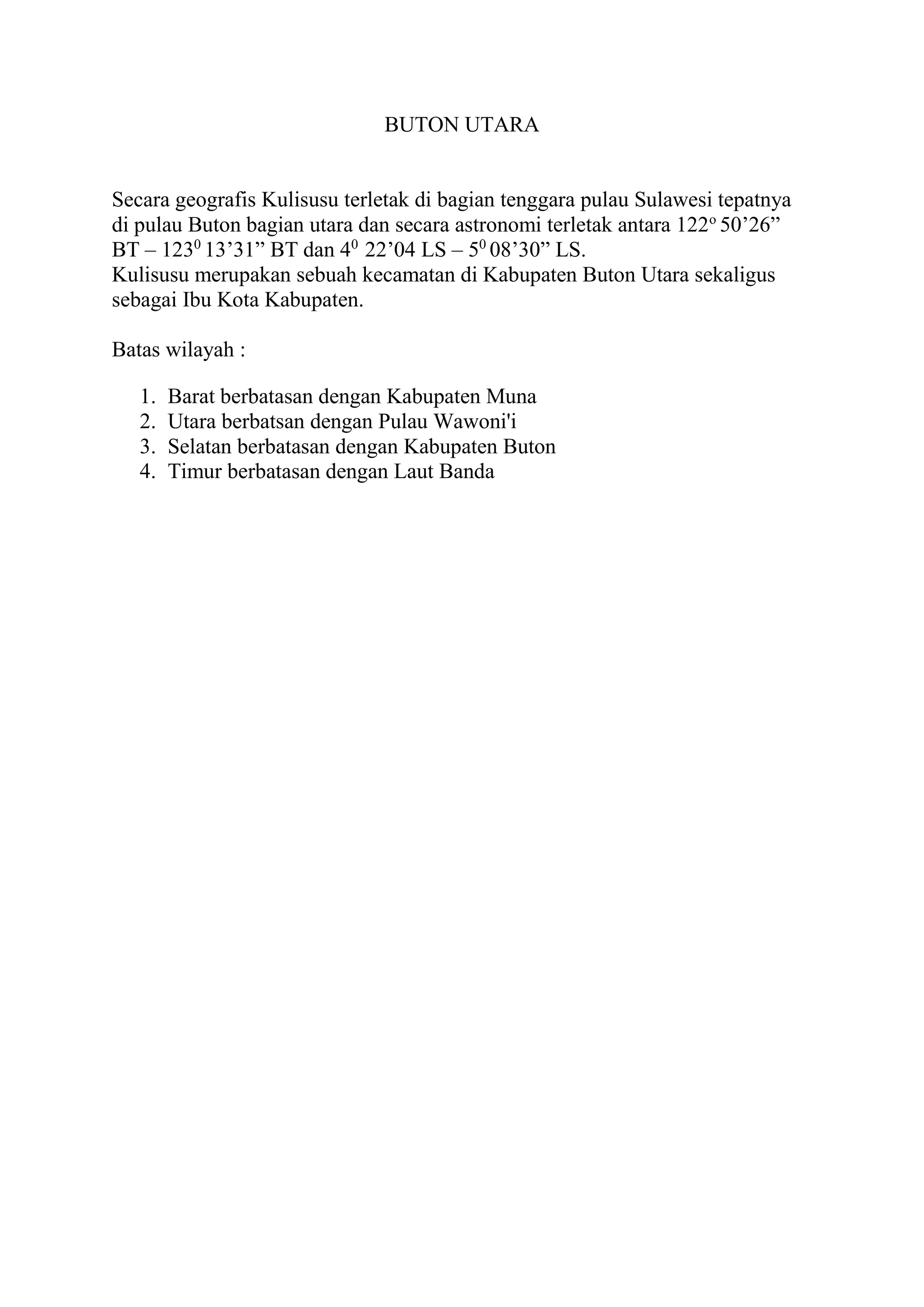 Denah buton utara | DOCX