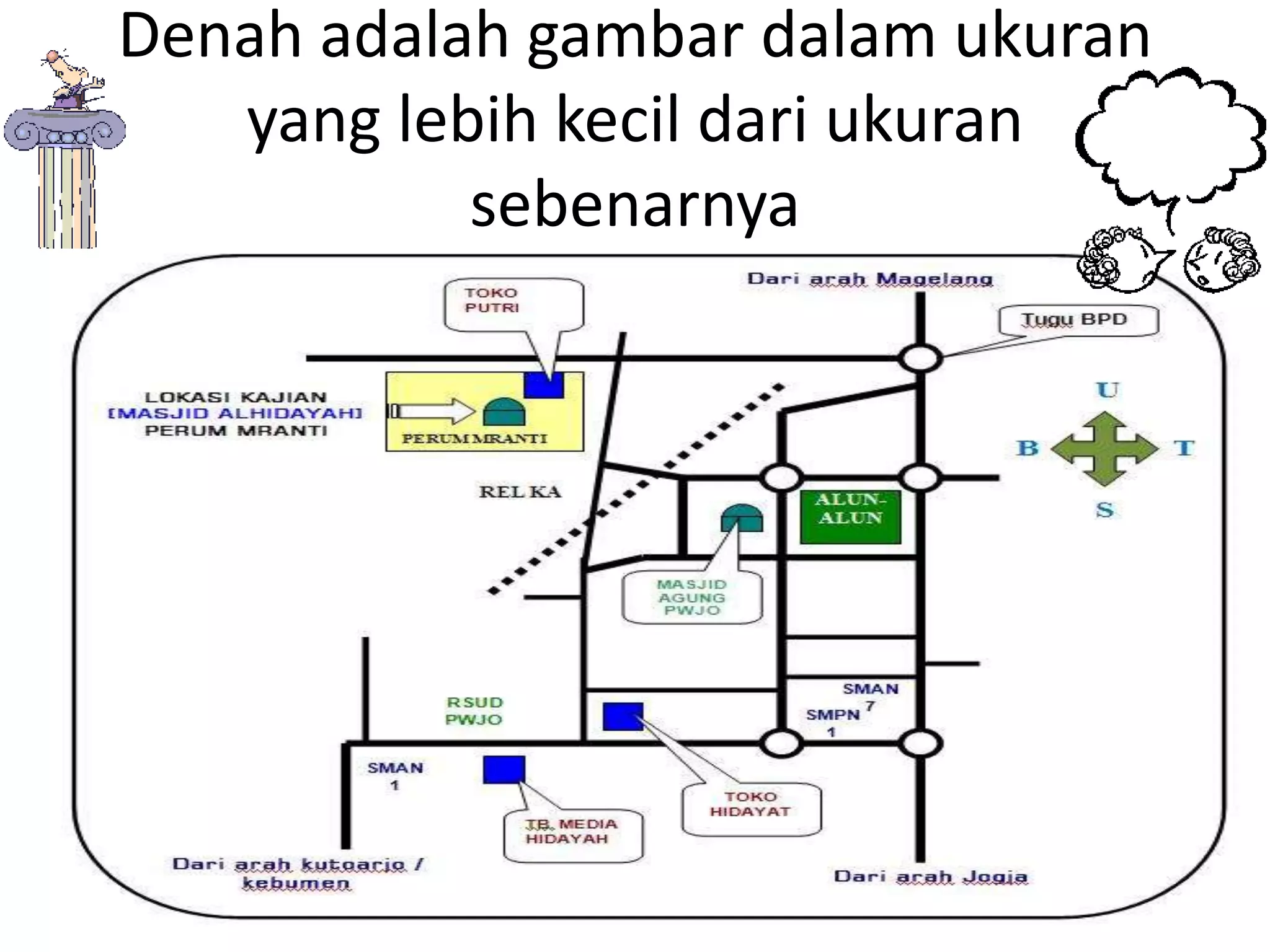 Denah dan peta | PPTX