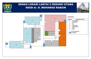 Denah gedung lama RSUD Dr. H. Moahamad Rabain | PDF