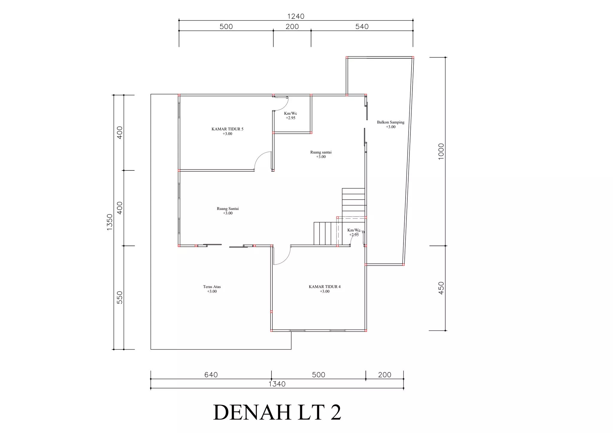 DENAH LT 1_merged.pdf | Bath and Shower | Personal Care