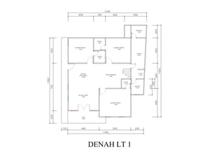 DENAH LT 1_merged.pdf | Bath and Shower | Personal Care