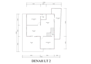 DENAH LT 1_merged.pdf | Bath and Shower | Personal Care