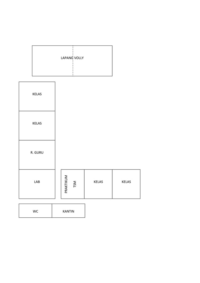 Denah sekolah | DOCX