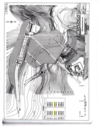 Denah umum bendungan tapin | PDF