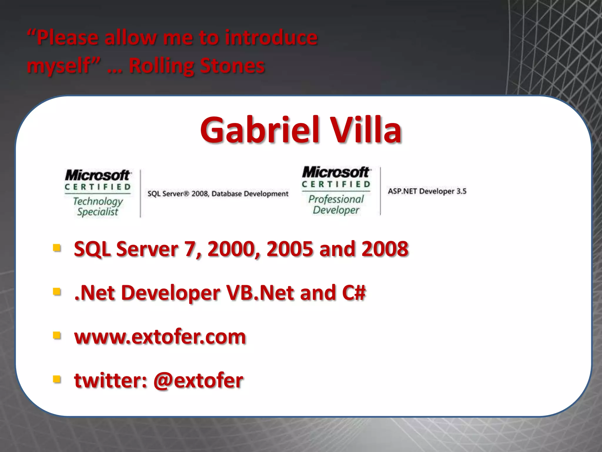 Denali Sql Server Security | PPTX | Databases | Computer Software and Applications