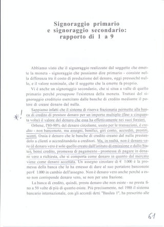 Signoraggio - Euroschiavi pag. 61 | PDF | Government Support and Welfare | Financial Assistance