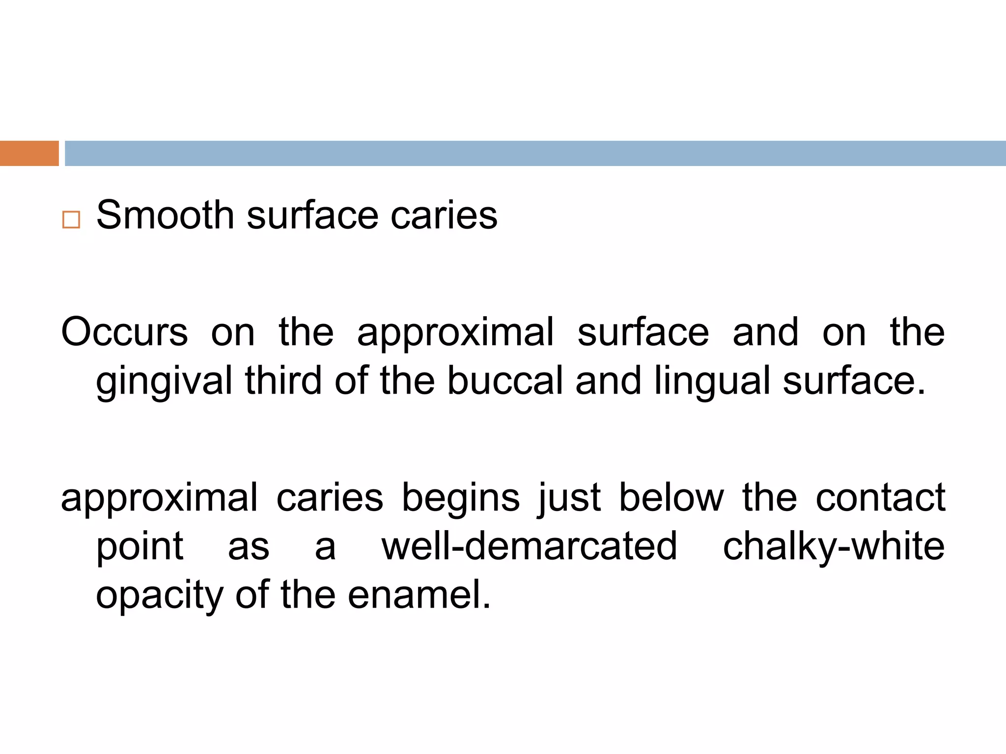 Denatal caries - Tooth decay | PPTX