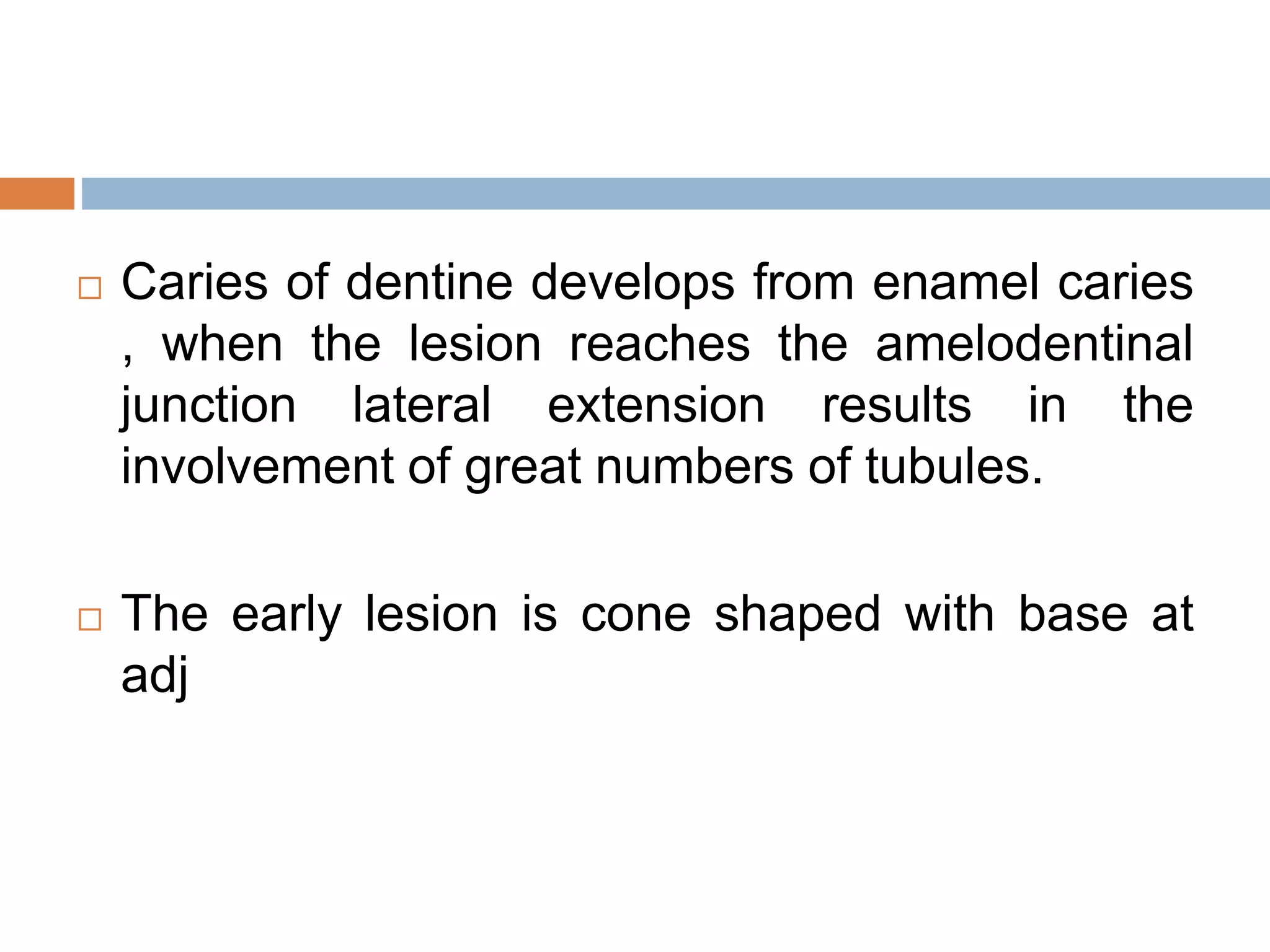 Denatal caries - Tooth decay | PPTX