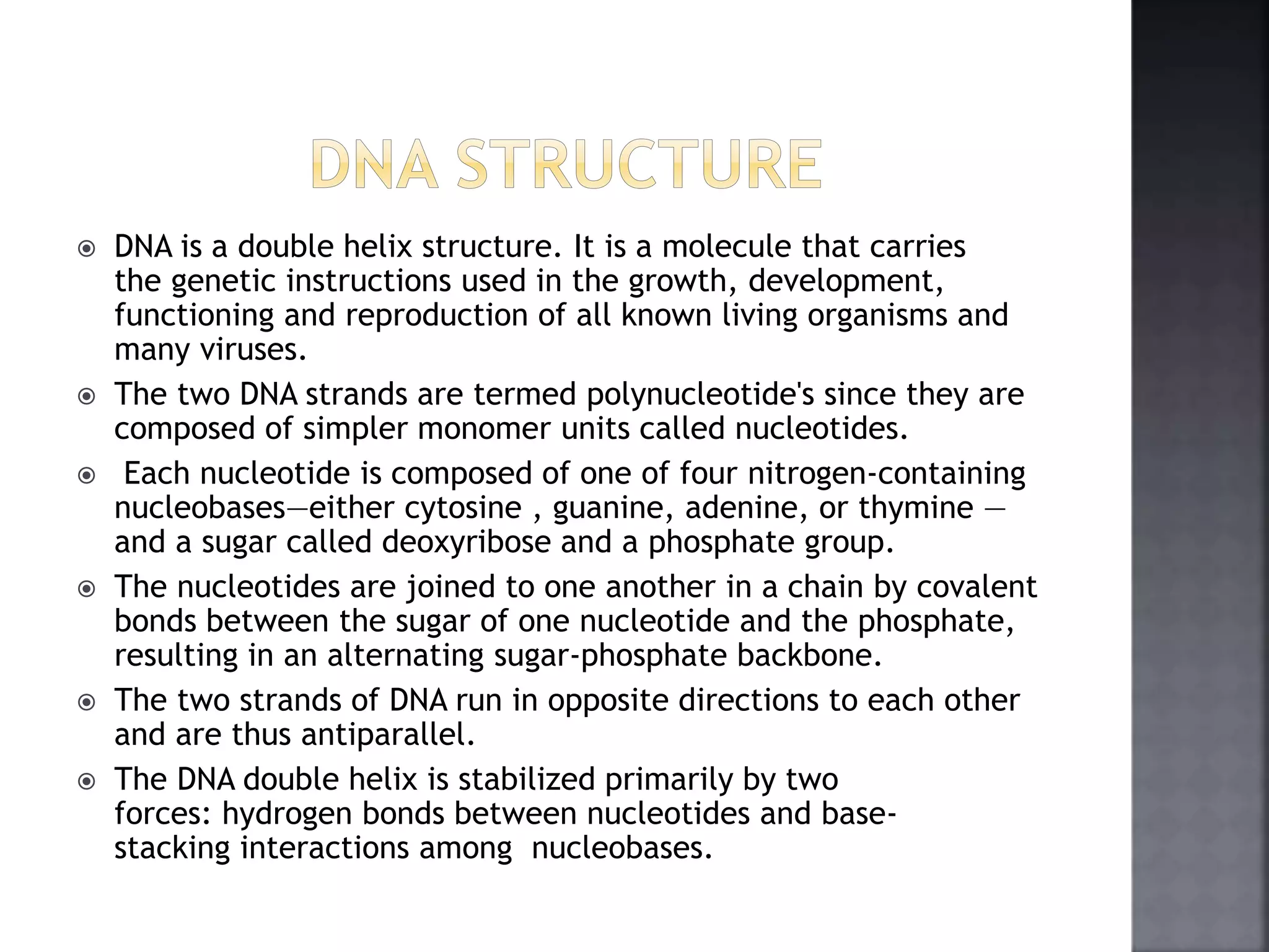 Denaturation and renaturation of dna | PPTX