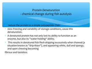 Denaturation of proteins | PPT
