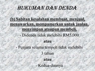 Denda dan hukuman minum arak | PPTX