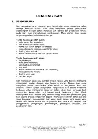 Dendeng ikan | PDF