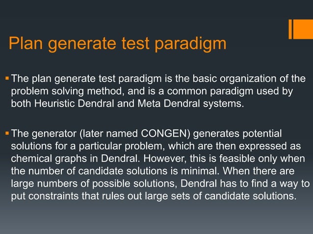 Dendral | PPTX | Programming Languages | Computing