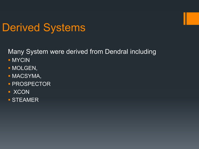 Dendral | PPTX | Programming Languages | Computing