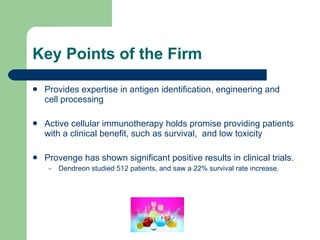 Dendreon Strategic Analysis | PPT | Biotech and Biomedical Industry ...