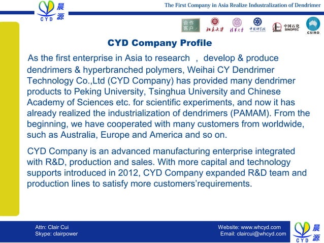 Dendrimer application(PAMAM+Hyperbranched polymer) | PPT