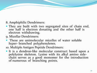 Dendrimer intro | PPT