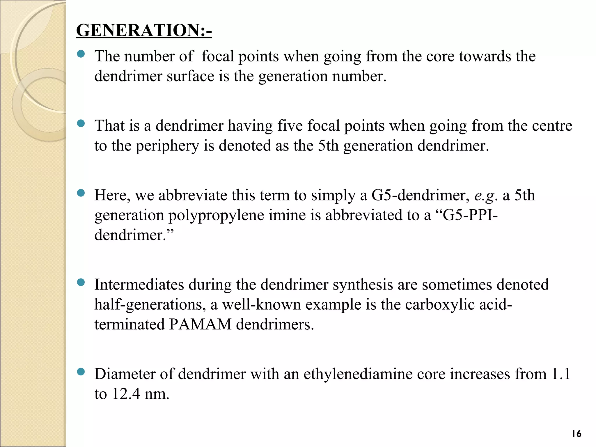 Dendrimers | PPT