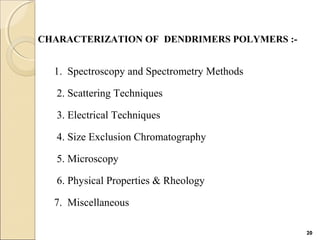 Dendrimers | PPT