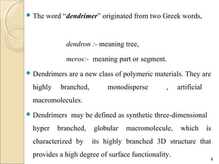 Dendrimers | PPT