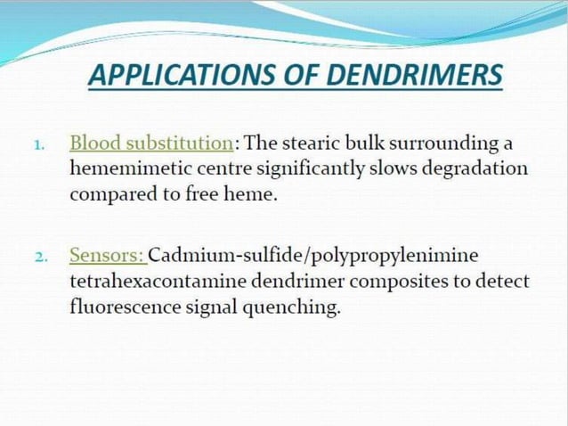 Dendrimers | PPT