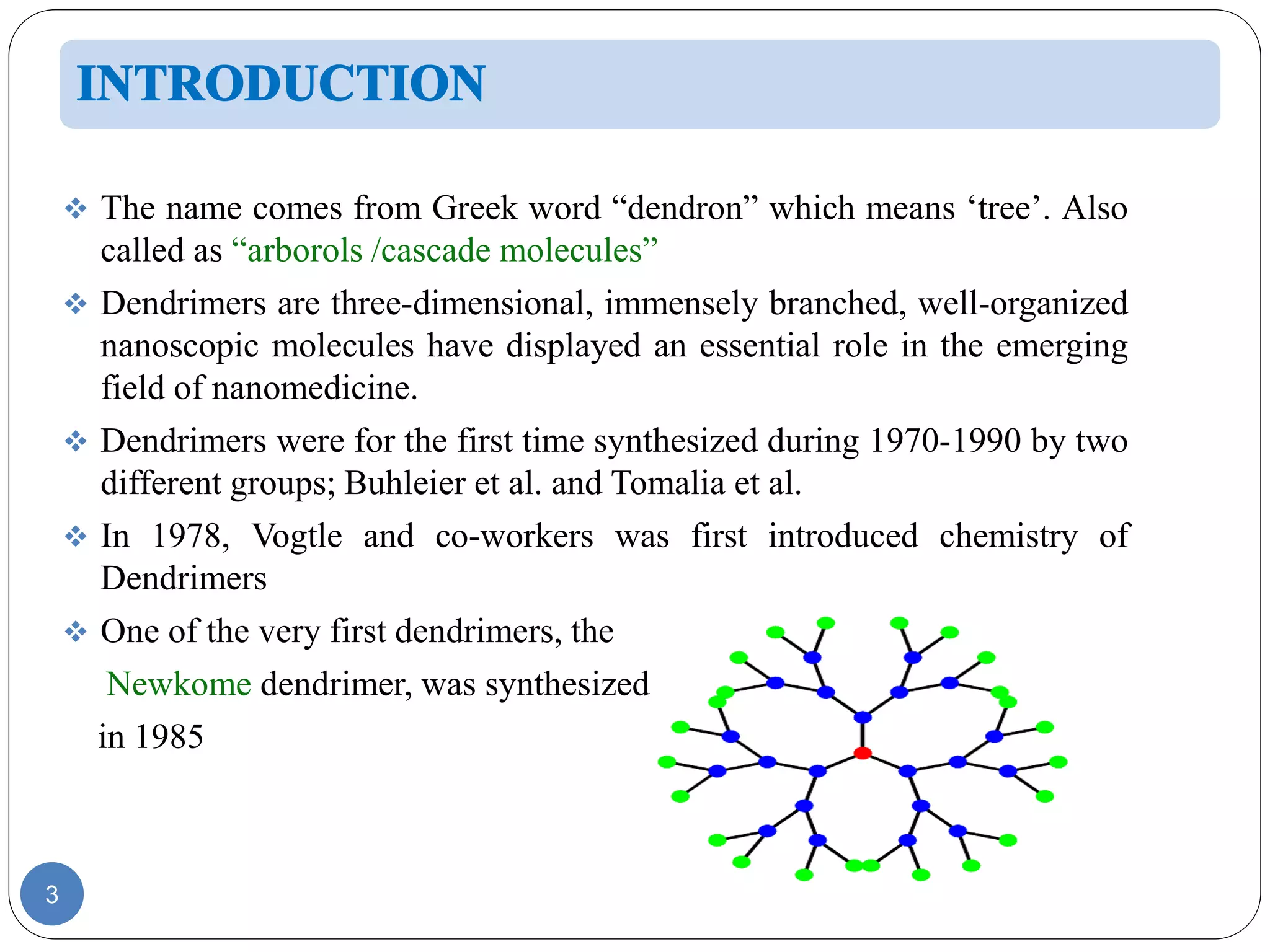 Dendrimers | PPTX