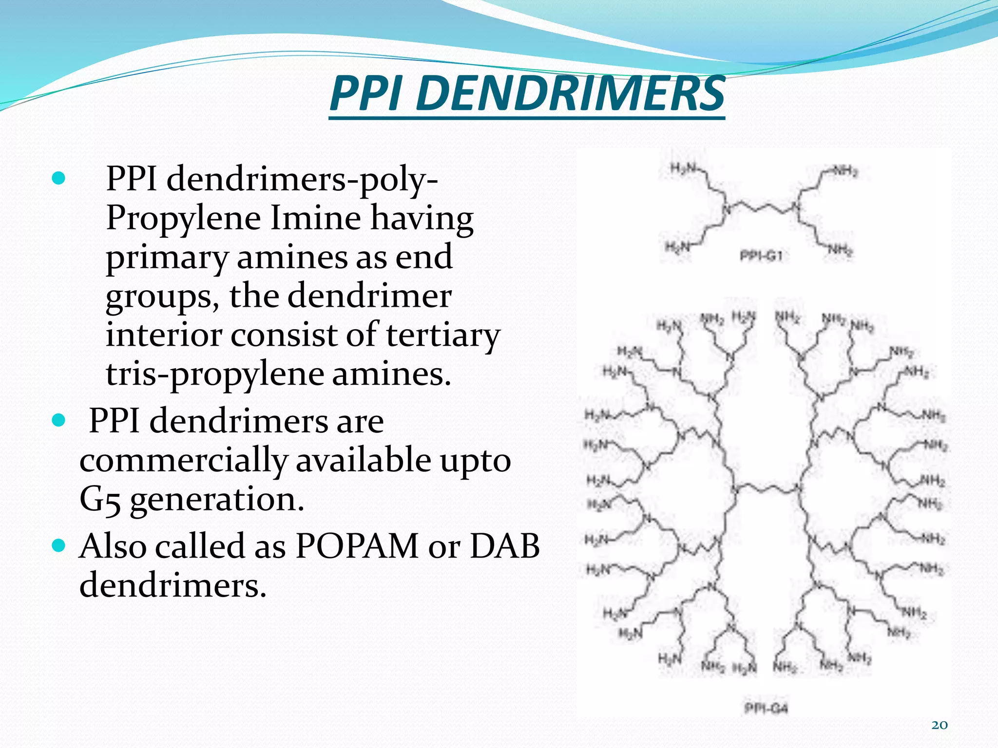 Dendrimers and its applications | PPTX