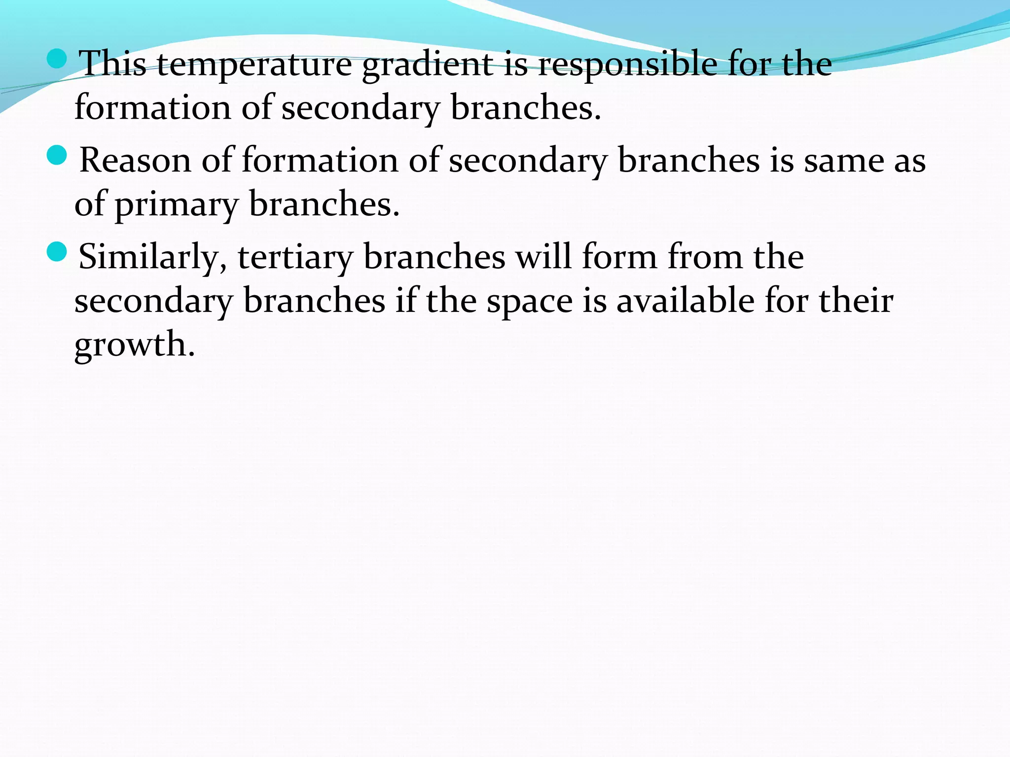 Dendritic growth in pure metals | PPT