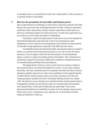 Dendropower - Energy from Biomass | PDF