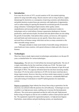 Dendropower - Energy from Biomass | PDF