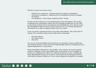 Den elektroniske kommunikationsrevolution | PDF