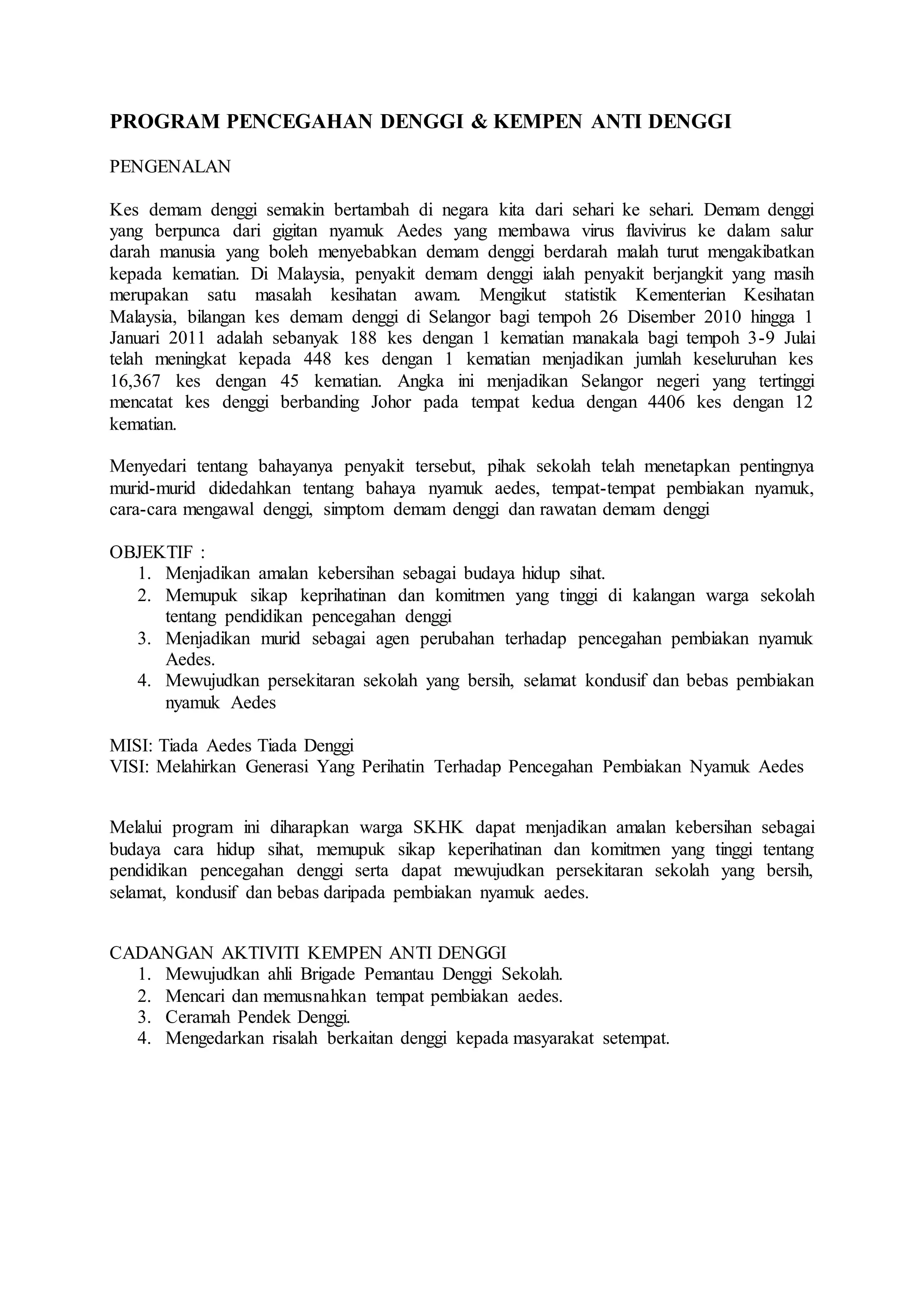 Denggi | DOCX