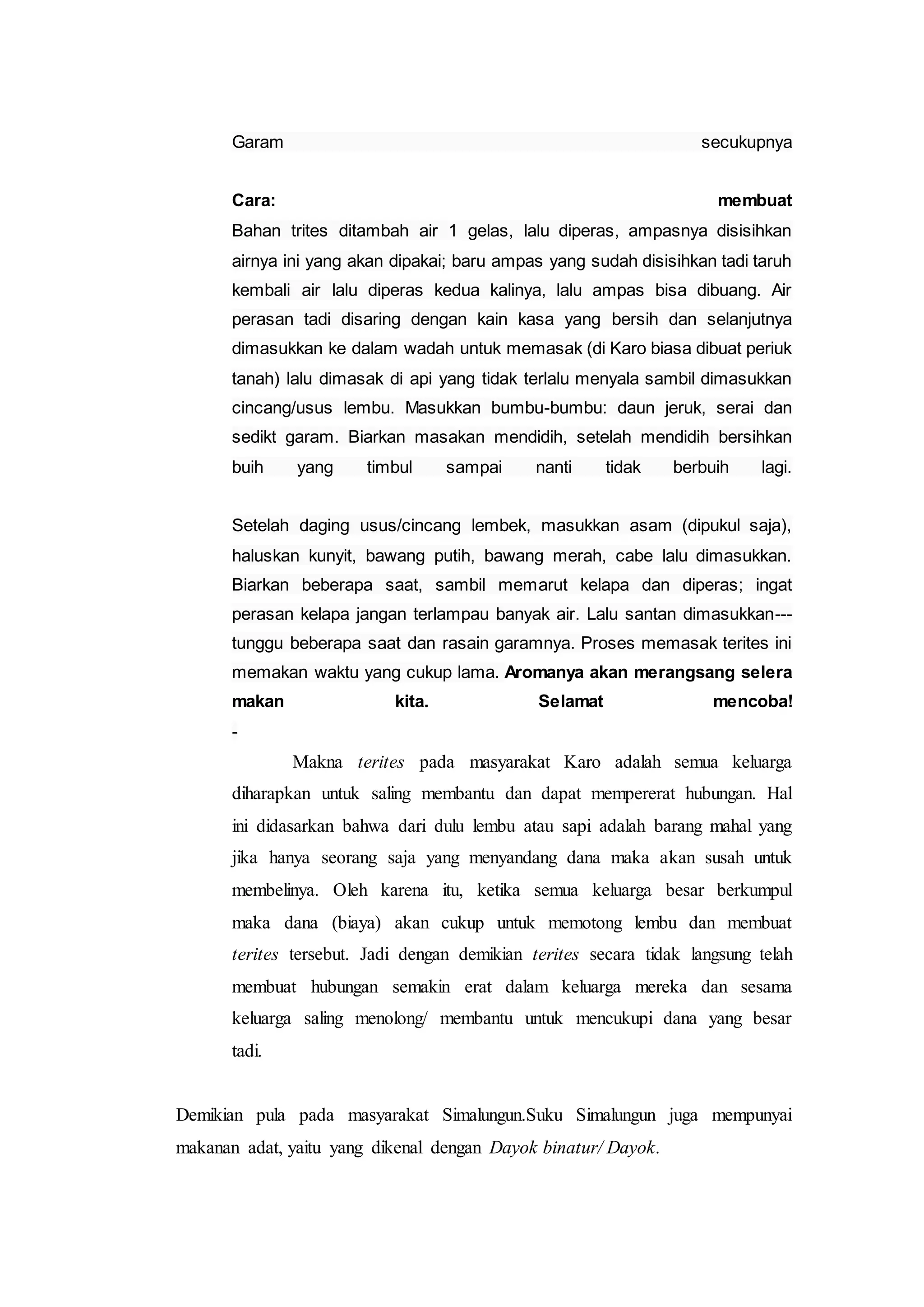 Dengke na niarsik merupakan masakan tradisional khas batak toba yang ...