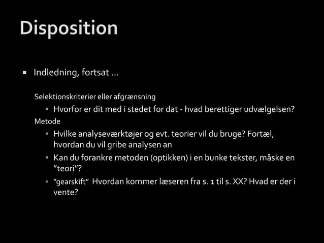 Den Gode Opgave | PPT