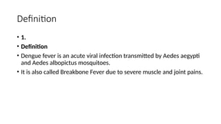 Dengu.pptx medicalSurgical nursing students | PPTX