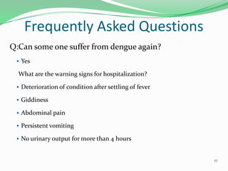 Dengue awareness | PPTX