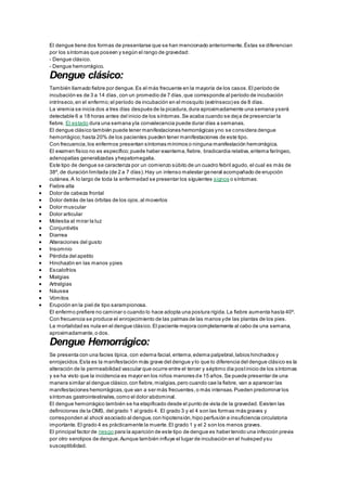 Dengue | DOCX