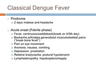 Dengue management | PPTX