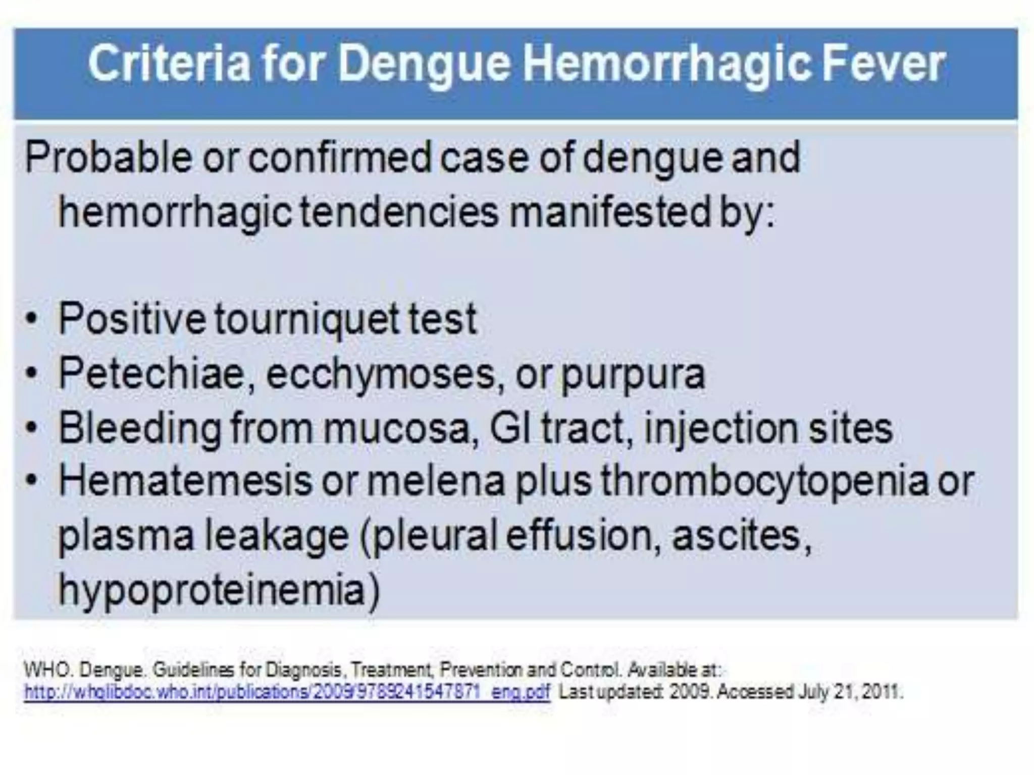 Dengue, DENGUE FEVER, DHS | PPTX