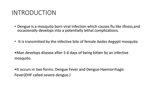 Dengue | PPTX