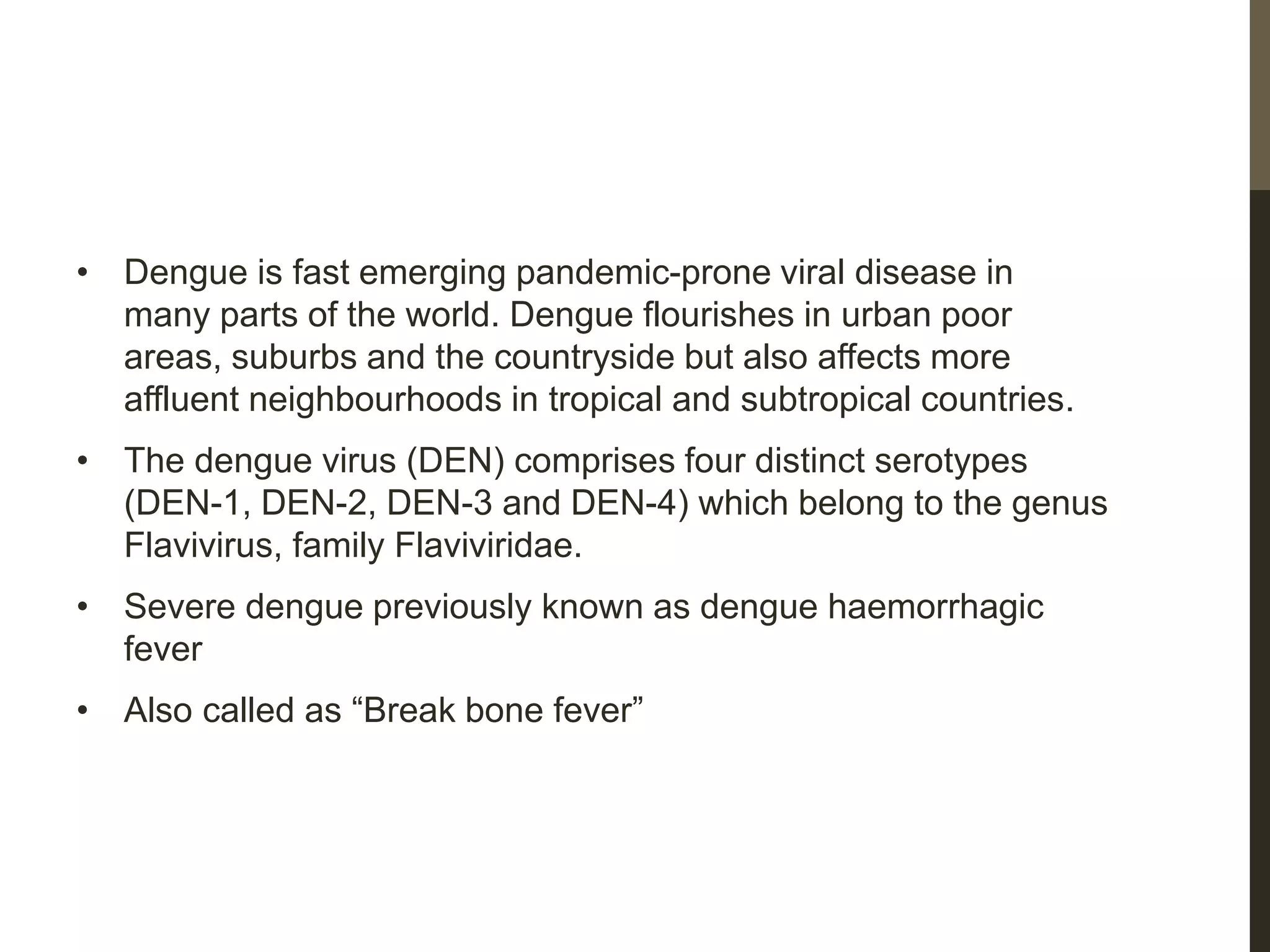 Dengue | PPTX | Infectious Diseases | Diseases and Conditions