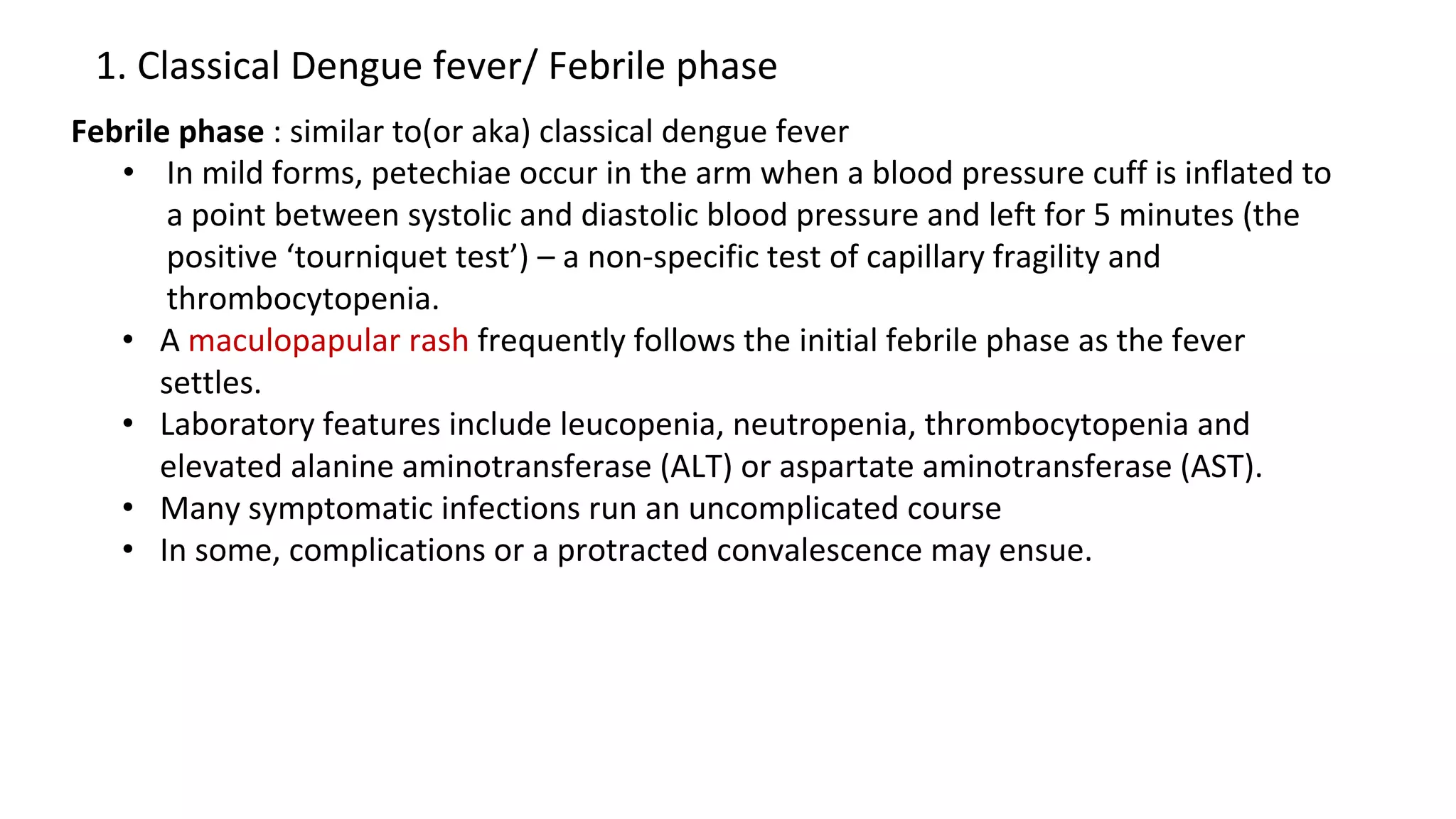 Dengue fever | PPTX