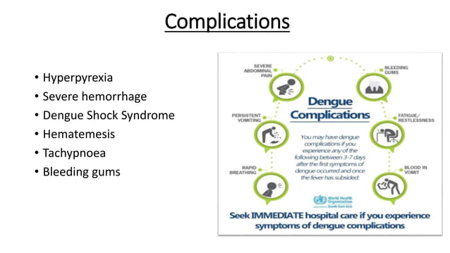 Dengue, DHF, DSS, prevention, prognosis and its management | PPT