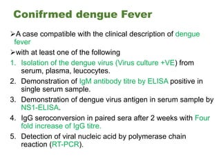 DENGUE ITS TYPES, EVALUATION AND MANAGEMENT | PPTX