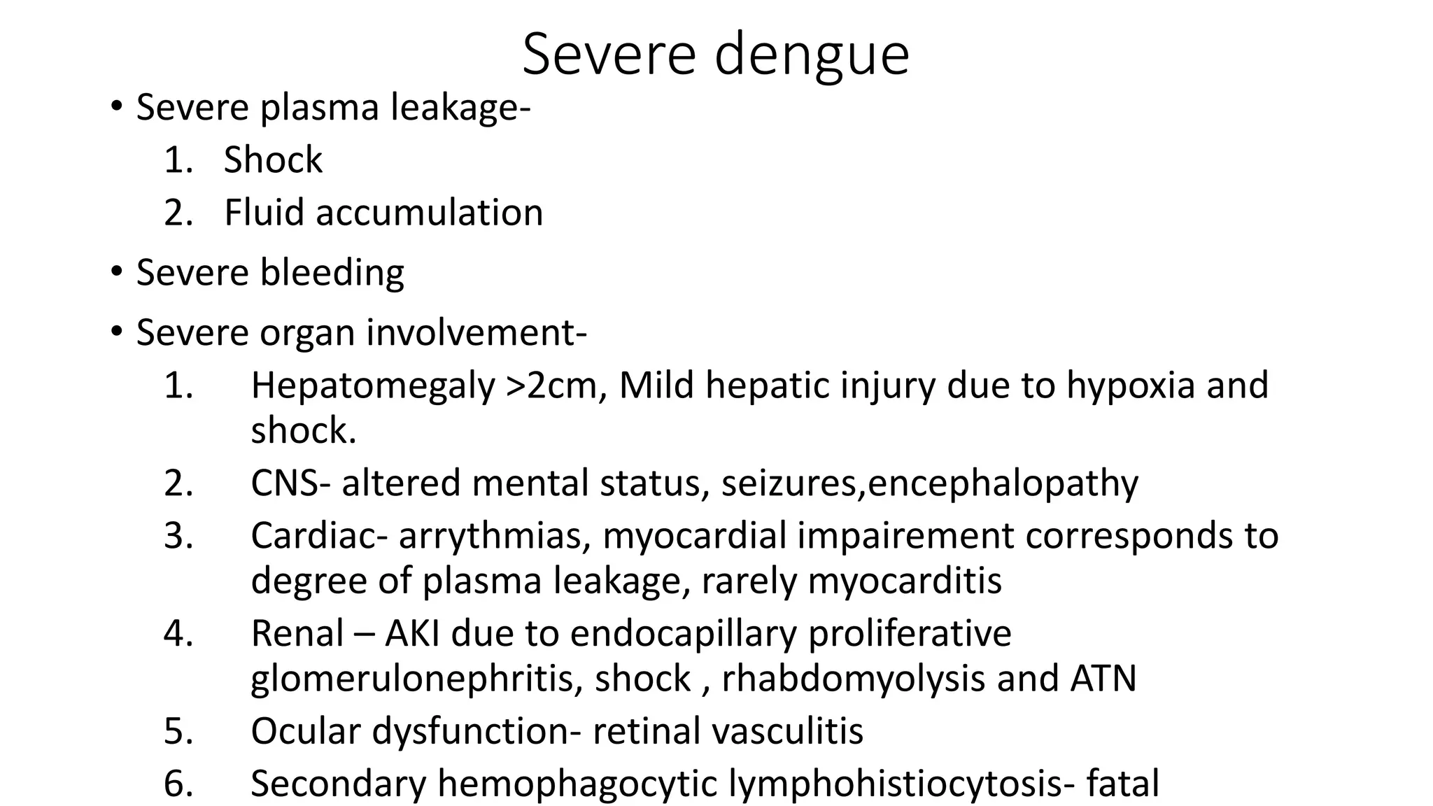 DENGUE - classification, symptoms and treatment | PPTX